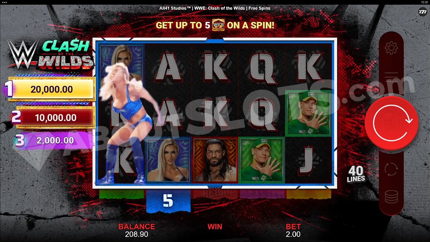 WWE: Clash of the Wilds (All41Studios) Slot Review - 💎AboutSlots