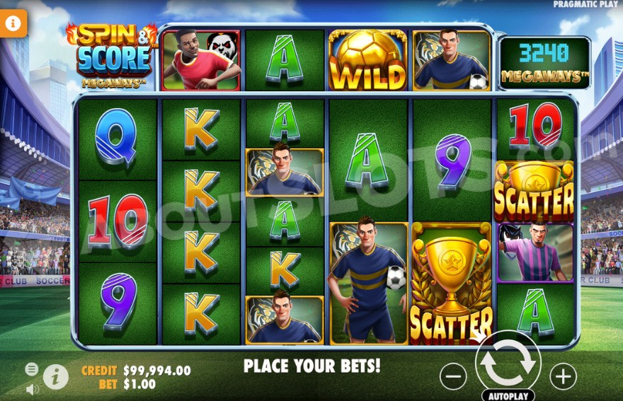Spin & Score Megaways (Pragmatic Play) Slot Review - 💎AboutSlots