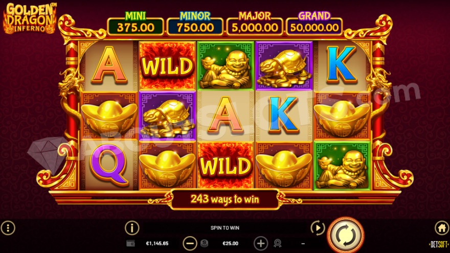Golden Dragon Inferno (Betsoft) Slot Review - 💎AboutSlots