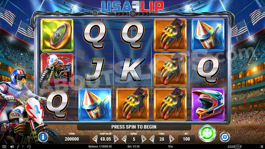 USA Flip (Play'n GO) Slot Review - 💎AboutSlots