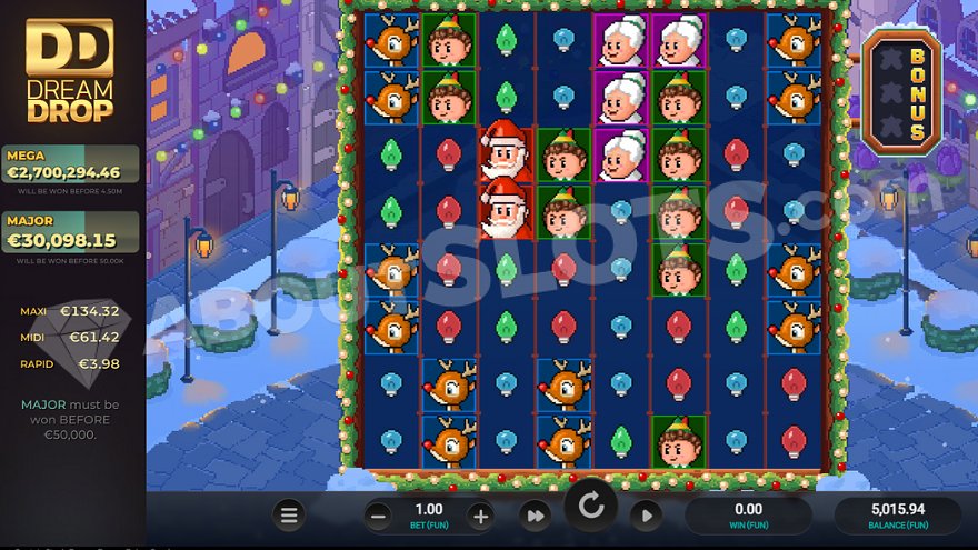 Santa's Stack Dream Drop (Relax Gaming) Slot Review - 💎AboutSlots