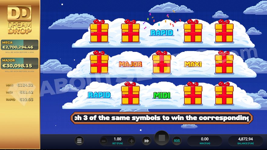 Santa's Stack Dream Drop (Relax Gaming) Slot Review - 💎AboutSlots