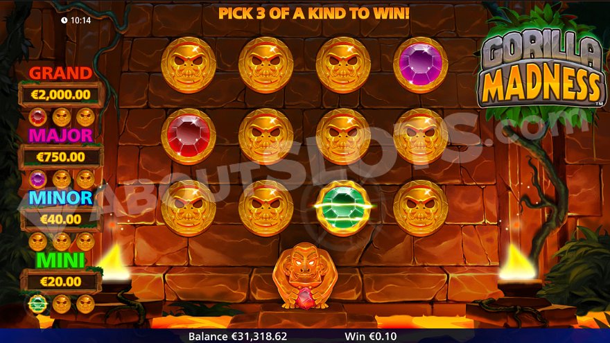 Gorilla Madness (Light & Wonder) Slot Review - 💎AboutSlots