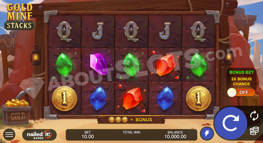 Gold Mine Stacks (Nailed It! Games) Slot Review - 💎AboutSlots