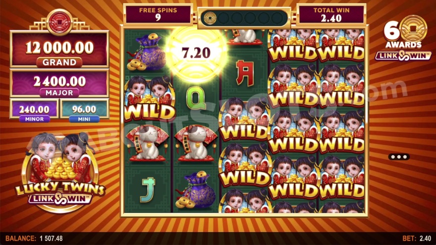 Lucky Twins Link&Win (SlingShot Studios) Slot Review - 💎AboutSlots
