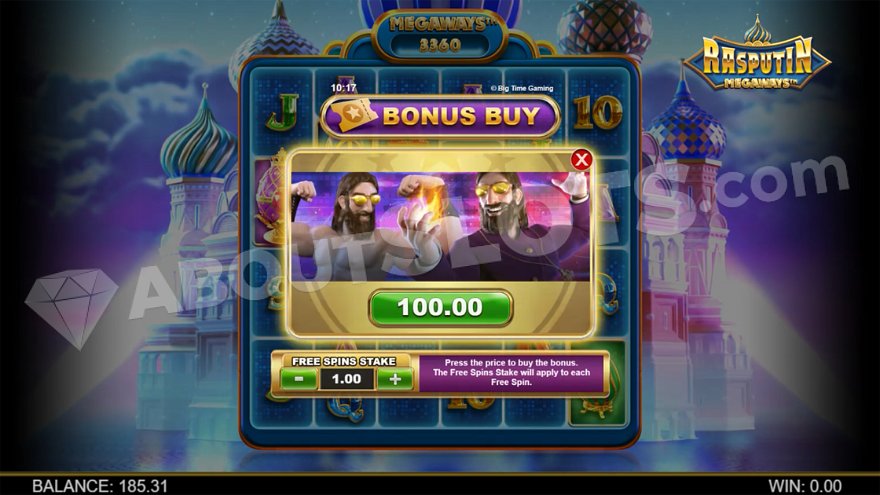 Rasputin Megaways (Big Time Gaming) Slot Review - 💎AboutSlots
