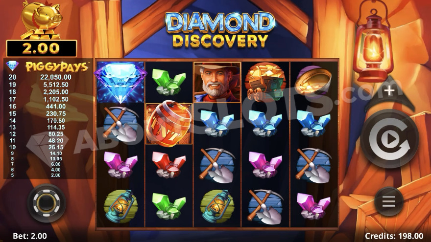 Diamond Discovery (SpinPlay Games) Slot Review - 💎AboutSlots