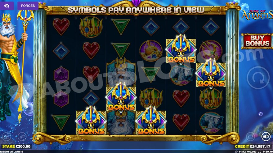 Rise of Atlantis (Blueprint Gaming) Slot Review - 💎AboutSlots