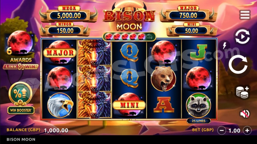 Bison Moon (Northern Lights Gaming) Slot Review - 💎AboutSlots