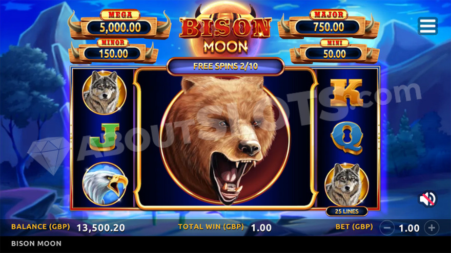Bison Moon (Northern Lights Gaming) Slot Review - 💎AboutSlots