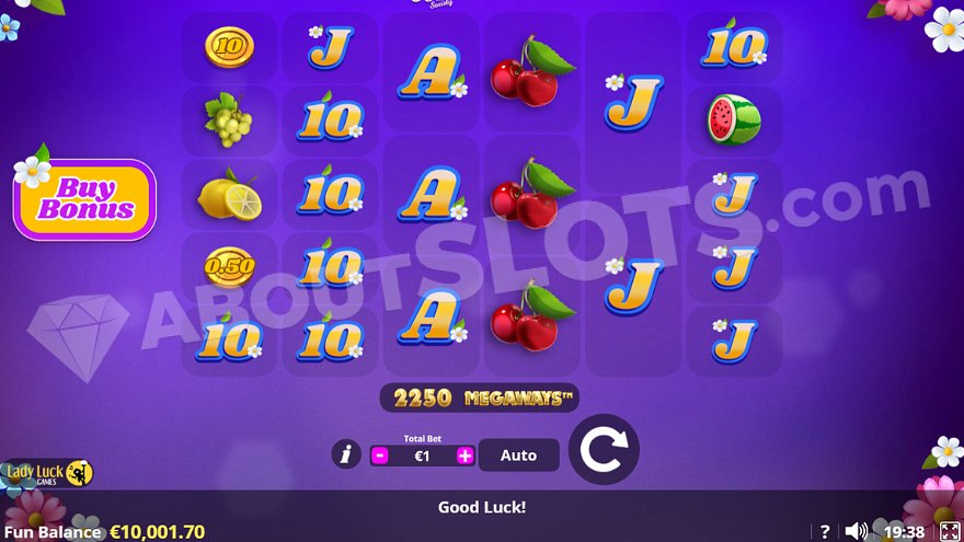 Spinjoy Society Megaways (Lady Luck Games) Slot Review - 💎AboutSlots