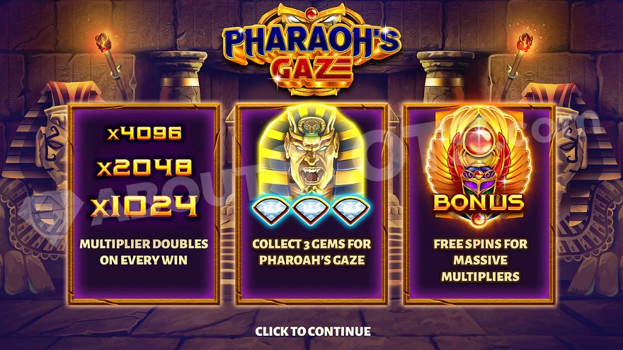 Pharaoh's Gaze DoubleMax (Bang Bang Games) Slot Review - 💎AboutSlots