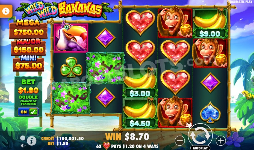 Wild Wild Bananas (Pragmatic Play) Slot Review - 💎AboutSlots