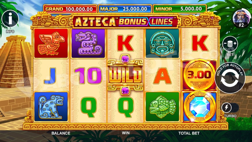 Aztec: Bonus Lines (PlayTech) Slot Review - 💎AboutSlots