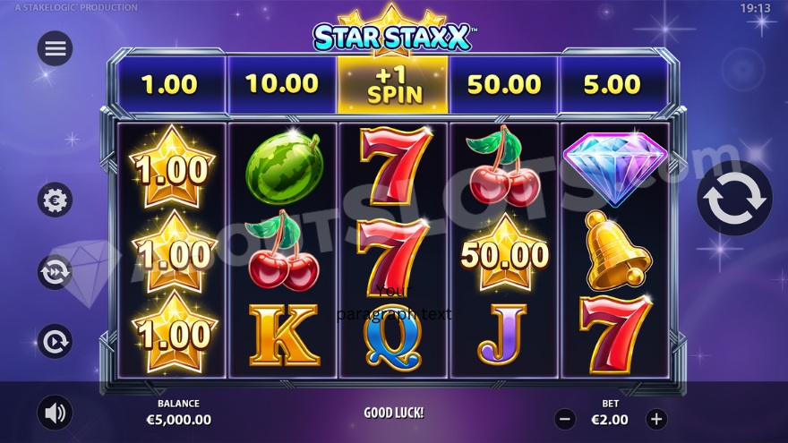 Star Staxx (Stakelogic) Slot Review - 💎AboutSlots
