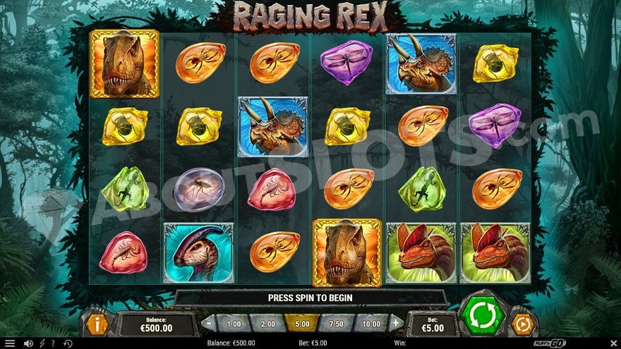 Raging Rex (Play'n GO) Slot Review - 💎AboutSlots