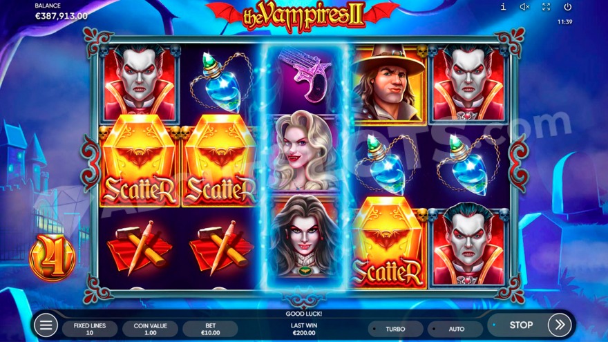 The Vampires 2 (Endorphina) Slot Review - 💎AboutSlots