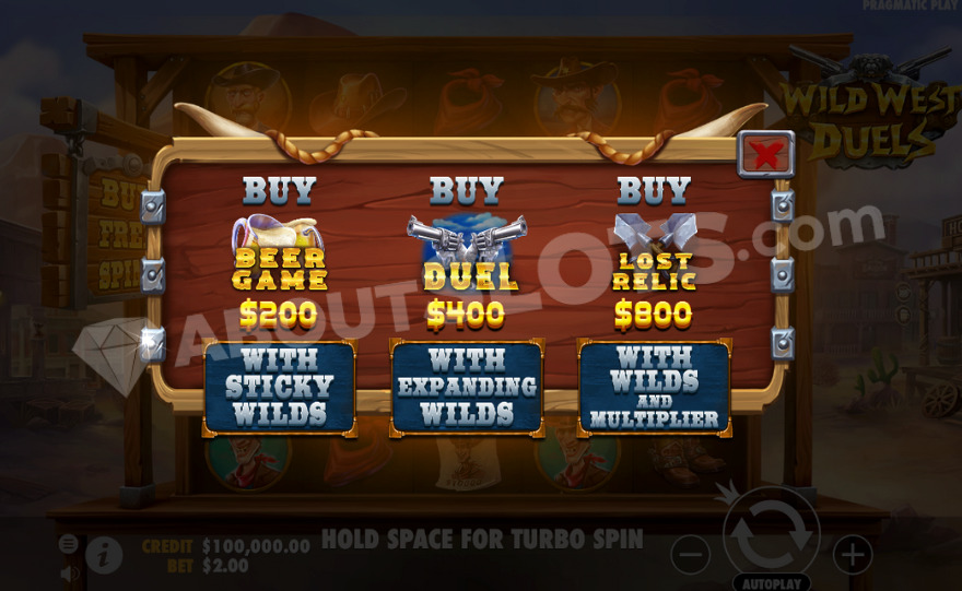 Wild West Duels (Pragmatic Play) Slot Review - 💎AboutSlots