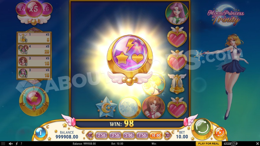 Moon Princess Trinity (Play'n GO) Slot Review - 💎AboutSlots