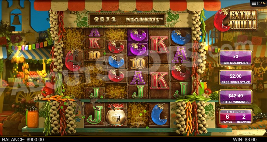 Extra Chilli Megaways (Big Time Gaming) Slot Review - 💎AboutSlots