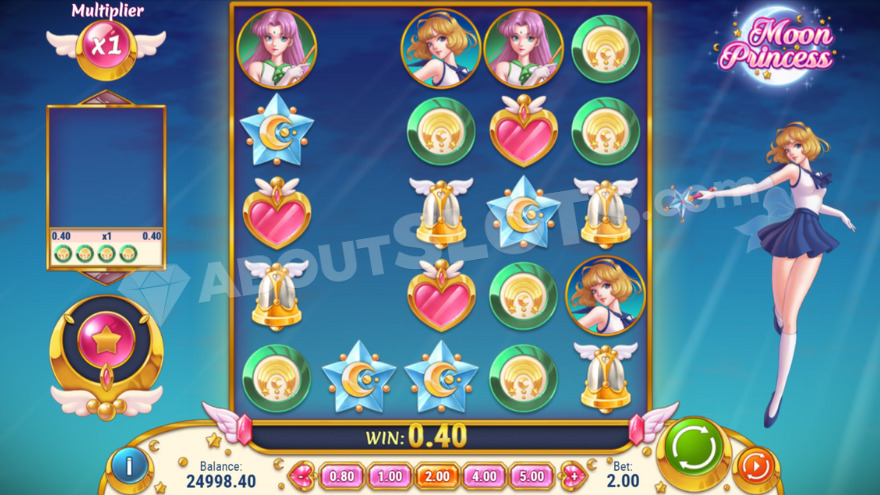 Moon Princess (Play'n GO) Slot Review - 💎AboutSlots