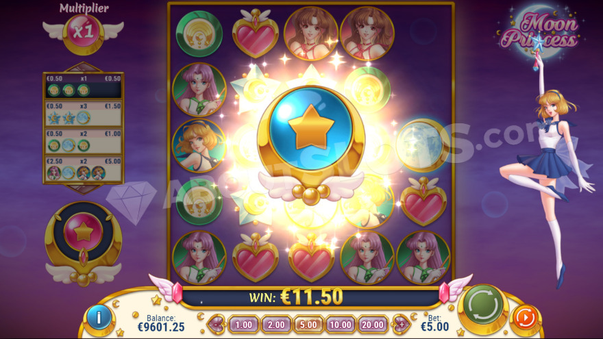 Moon Princess (Play'n GO) Slot Review - 💎AboutSlots
