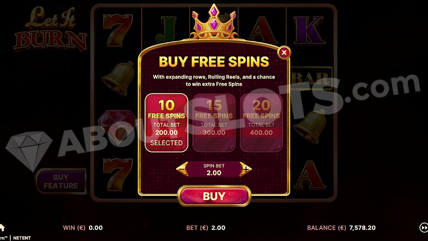 Let It Burn (NetEnt) Slot Review - 💎AboutSlots