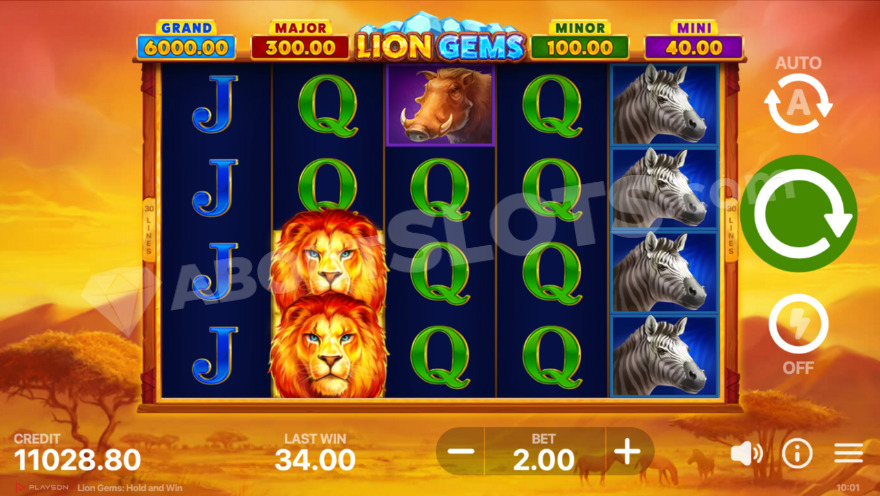 Lion Gems: Hold and Win (Playson) Slot Review - 💎AboutSlots