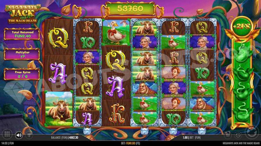 Megaways Jack and the Magic Beans (Iron Dog Studio) Slot Review - 💎 ...