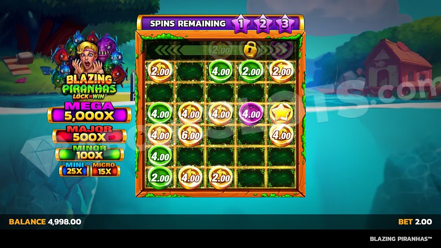 Blazing Piranhas (Pear Fiction Studios) Slot Review - 💎AboutSlots