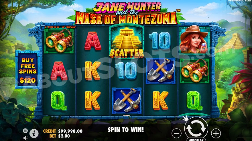 Jane Hunter and the Mask of Montezuma (Pragmatic Play) Slot Review - 💎AboutSlots