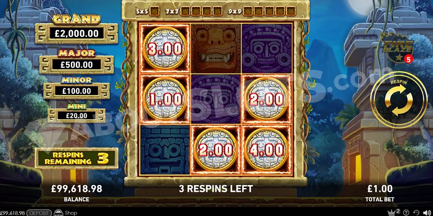 Fire Blaze: Toltec Blocks (PlayTech) Slot Review - 💎AboutSlots