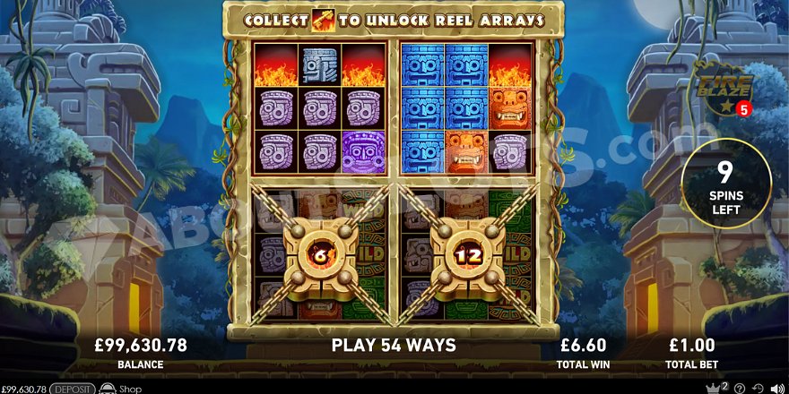 Fire Blaze: Toltec Blocks (PlayTech) Slot Review - 💎AboutSlots