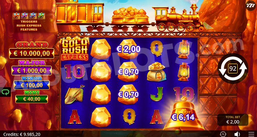 Gold Rush Express () Slot Review - 💎AboutSlots