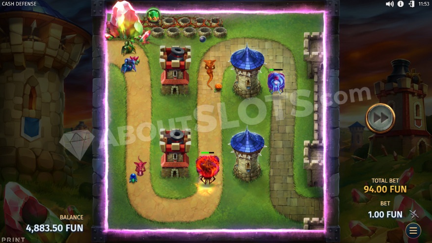 Cash Defense (Print Studios) Slot Review - 💎AboutSlots