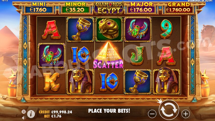 Diamonds of Egypt (Pragmatic Play) Slot Review - 💎AboutSlots