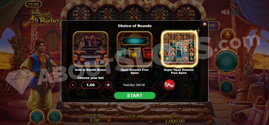The Secret of Ali Baba (Leander) Slot Review - 💎AboutSlots