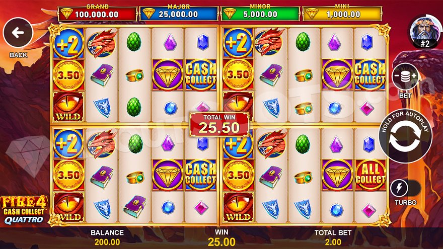 Fire 4: Cash Collect (PlayTech) Slot Review - 💎AboutSlots