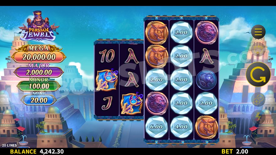Persian Jewels (Gold Coin Studios) Slot Review - 💎AboutSlots