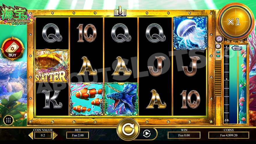 Sea Treasure Deep Dive (OneTouch) Slot Review - 💎AboutSlots