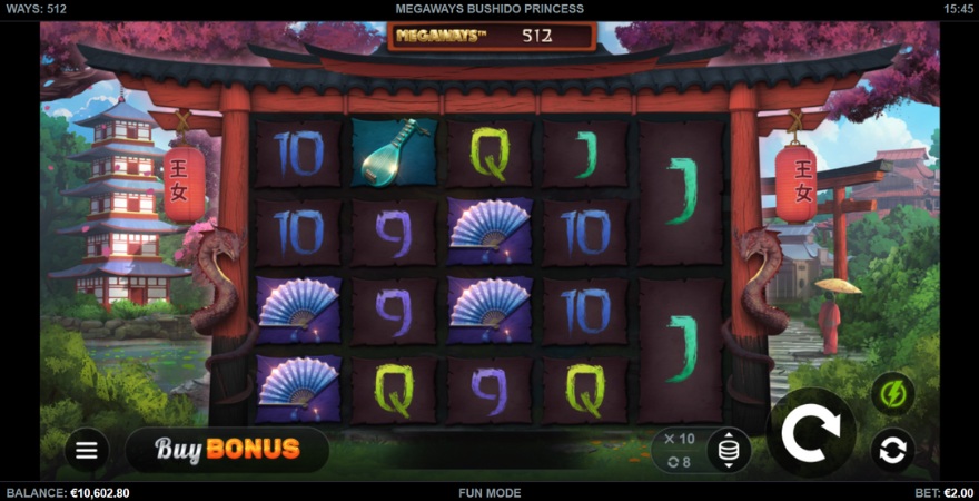 Megaways Bushido Princess (Kalamba Games) Slot Review - 💎AboutSlots