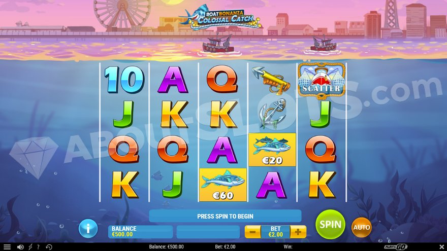 Boat Bonanza Colossal Catch (Play'n GO) Slot Review - 💎AboutSlots