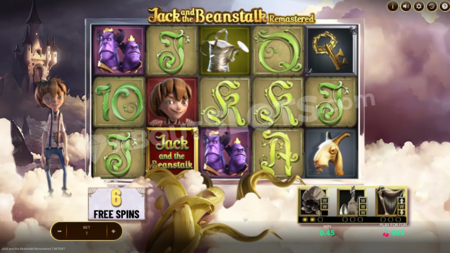 Jack and the Beanstalk Remastered (NetEnt) Slot Review - 💎AboutSlots