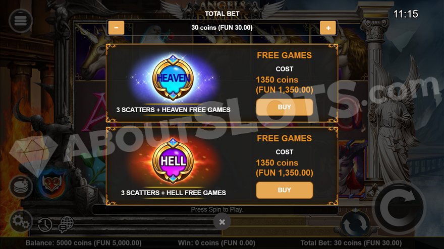 Angels and Demons () Slot Review - 💎AboutSlots