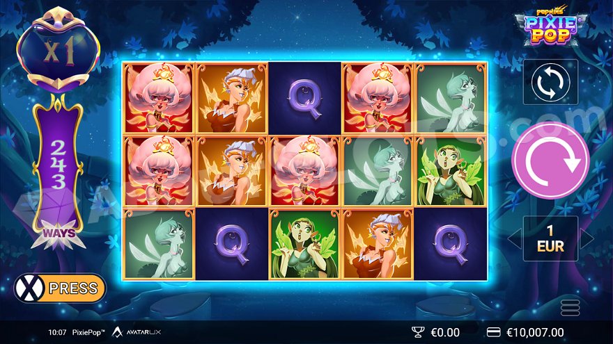 PixiePop (Avatar UX) Slot Review - 💎AboutSlots