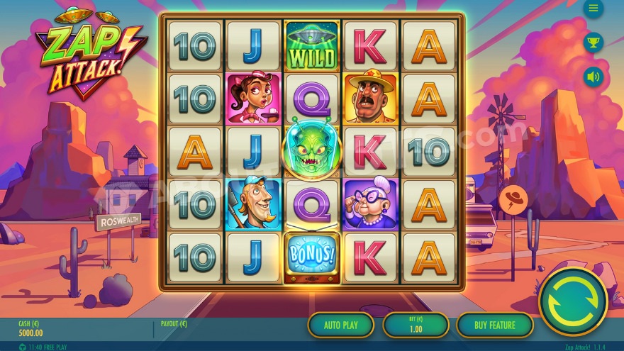 Zap Attack (Thunderkick) Slot Review - 💎AboutSlots