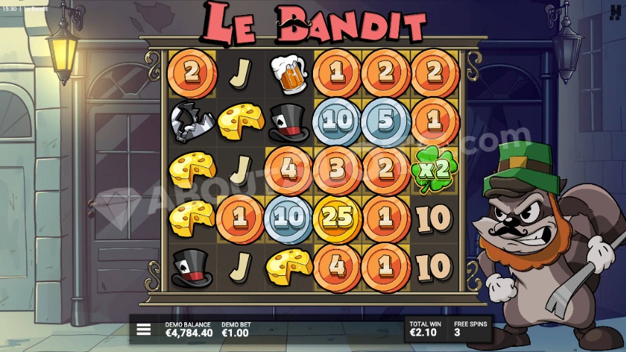 Le Bandit (Hacksaw Gaming) Slot Review - 💎AboutSlots