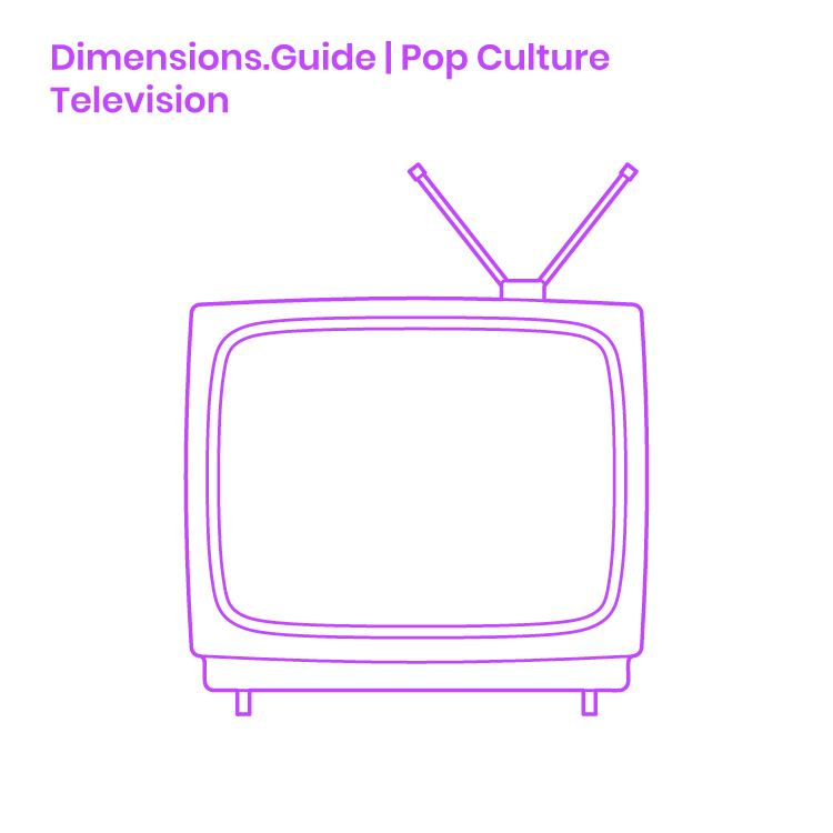 Television | TV Series Dimensions & Drawings | Dimensions.com