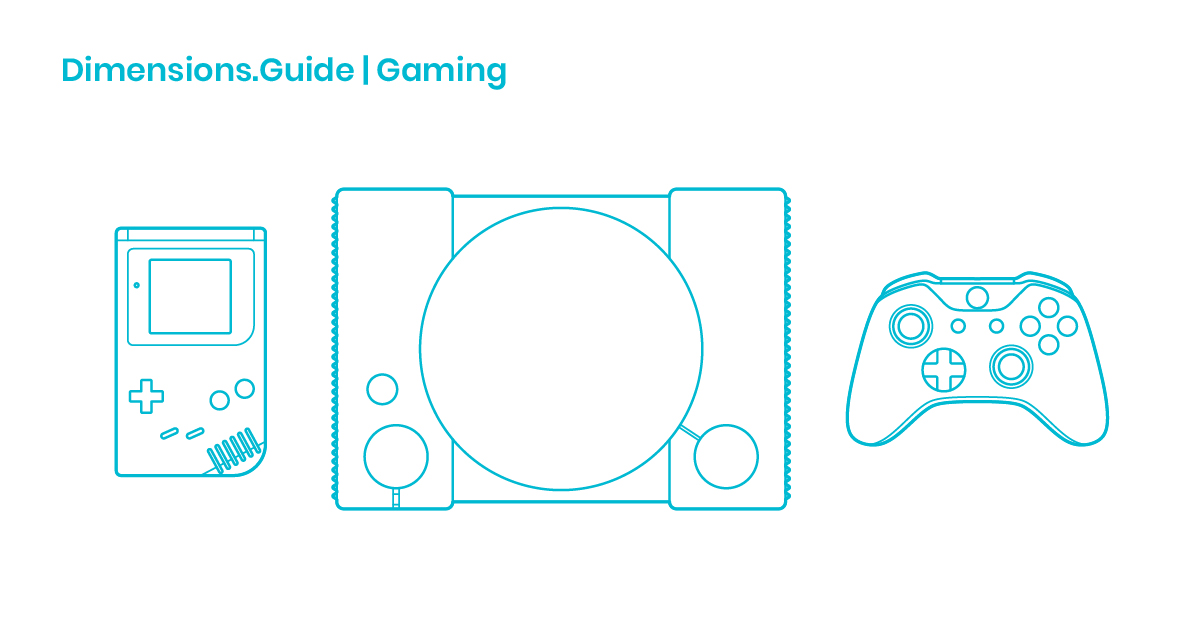 Gaming Dimensions & Drawings | Dimensions.com