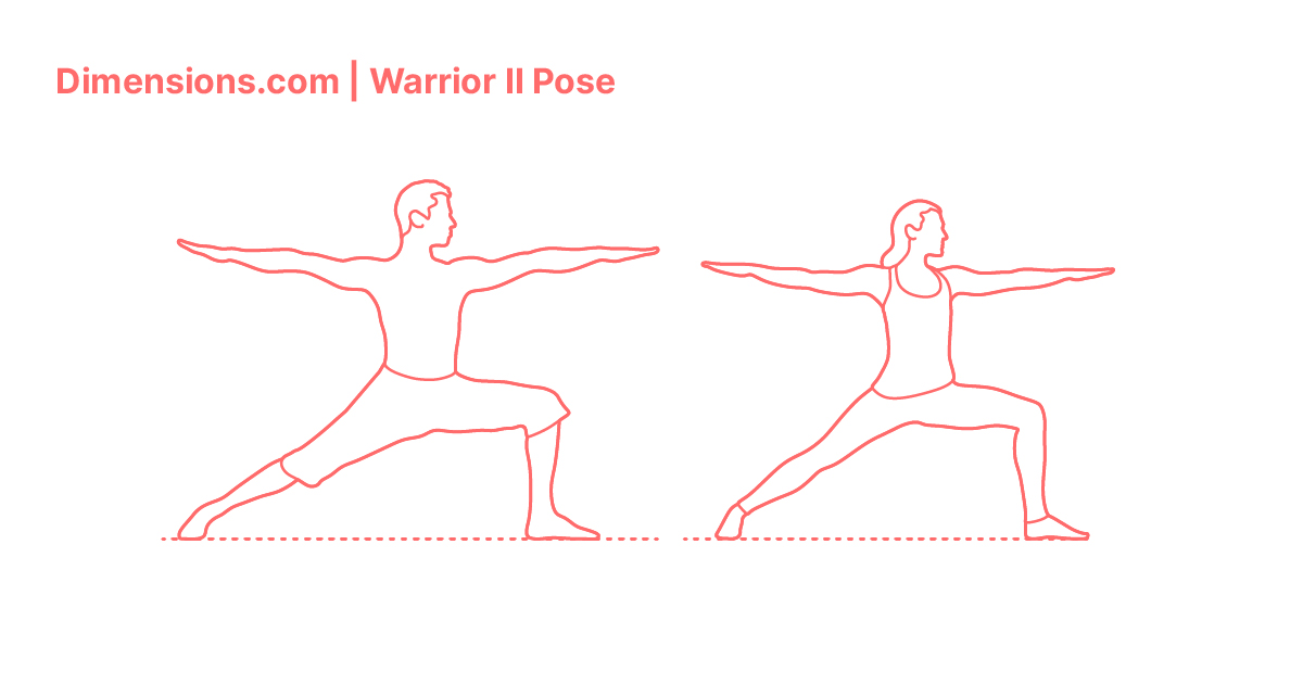 Yoga Poses Warrior 2